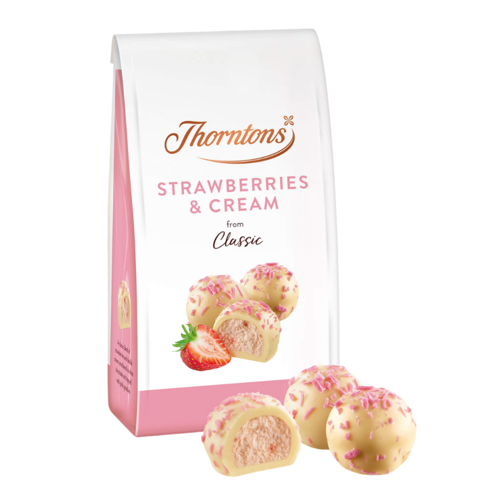 Strawberries and Cream | Thorntons