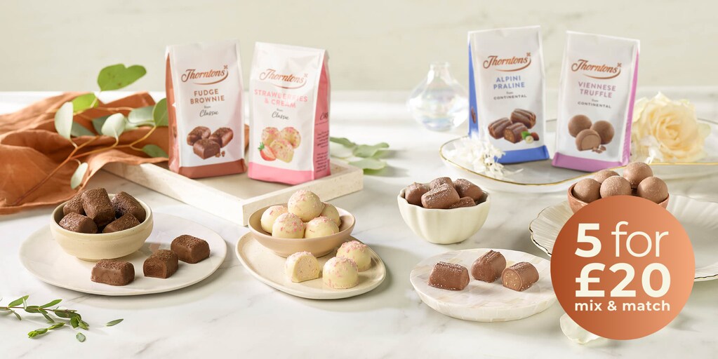 Thorntons Chocolate Delivery | Send Chocolates Delivered by Post UK